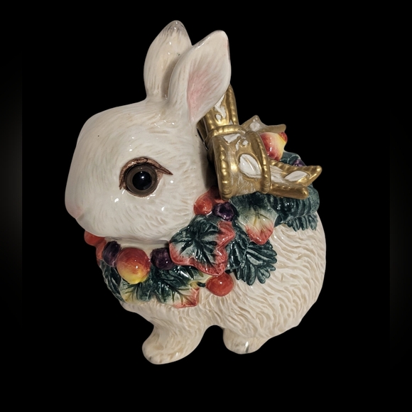 Fitz and Floyd | Accents | Fitz And Floyd Classics White Bunny Rabbit ...